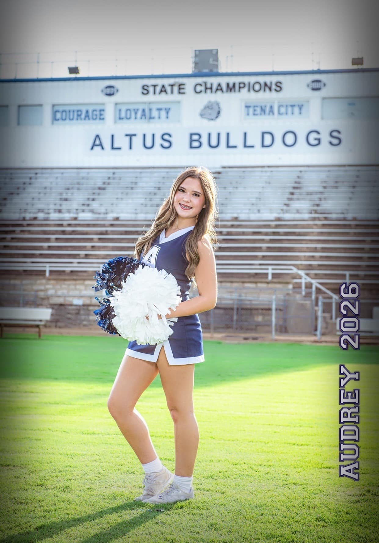 Altus High School’s Audrey Janes Calafell- Cheer Spotlight – Presented by Consolidated Bearing ...